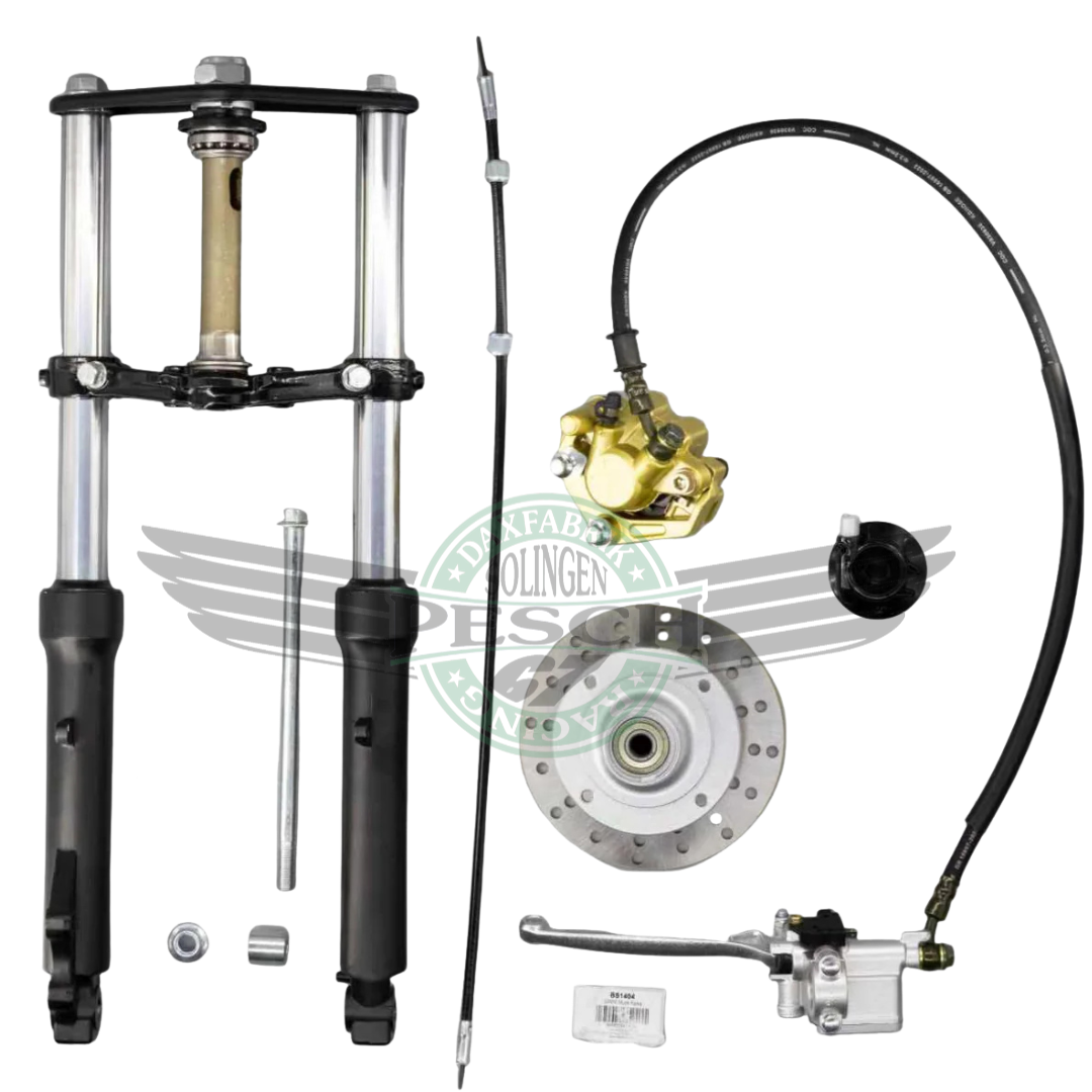 Kepspeed Monkey Gabel 510mm Schwarz Honda Z50 J1, J2, Skyteam ...